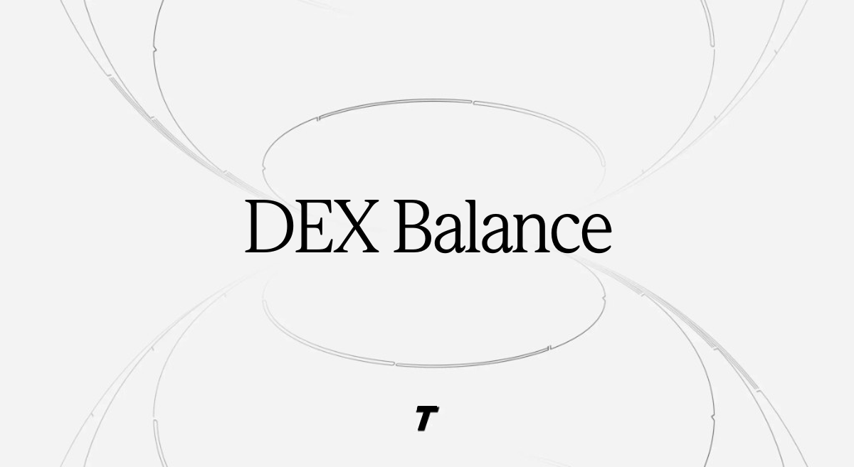 DEX Balance ⋅ Tempo